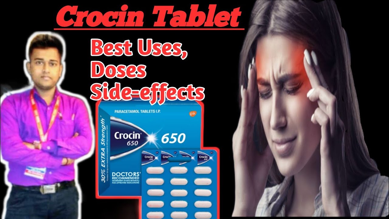 Crocin Tablet uses in hindi/ Paracetamol Tablet use in Hindi - YouTube