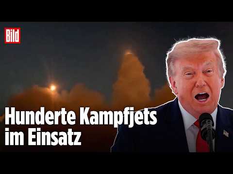 KRIEG IM IRAN: USA starten hunderte Kampfjet-Einsätze! Neue Angriffswelle auf Nahen Osten