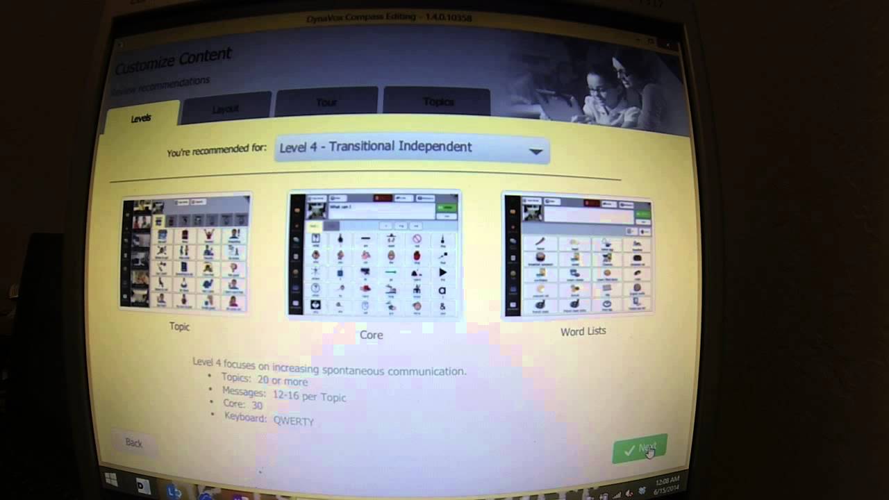 Editing Navbar in Dynavox Compass - YouTube