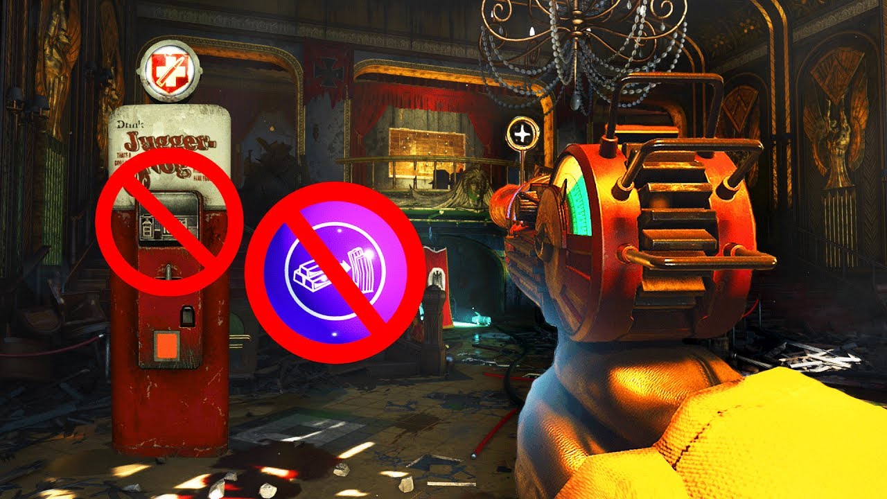 💎 'KINO DER TOTEN' NO JUG/NO GOBBLEGUMS #3 IN THE WORLD! 💎 (BO3 Zombies ...