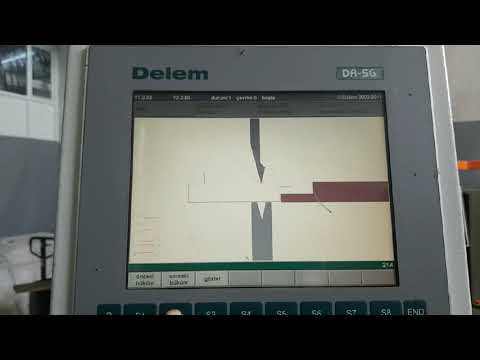 SATILIK ABKANT / PRESS BRAKE FOR SALE / 2011 MVD INAN 1240 / 4 EKSEN / 4 AXES