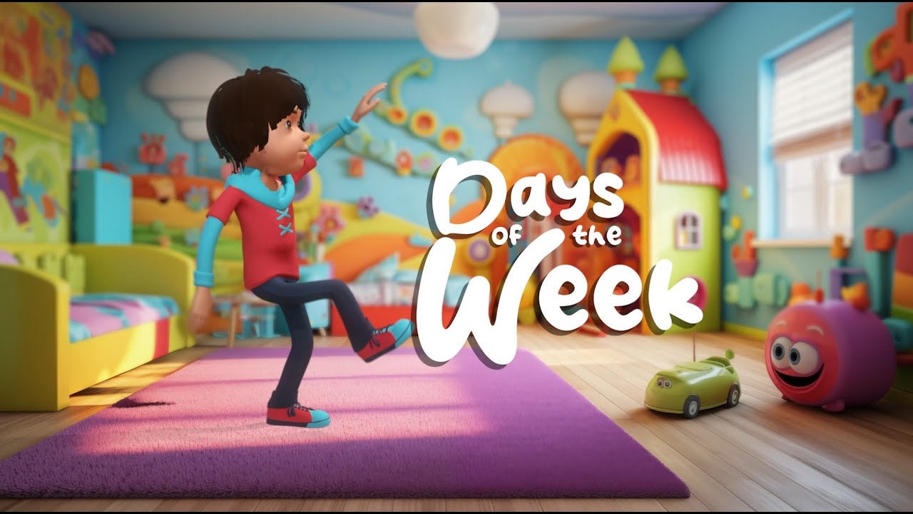 Days Of The Week | Fun Educational Kids Video - YouTube