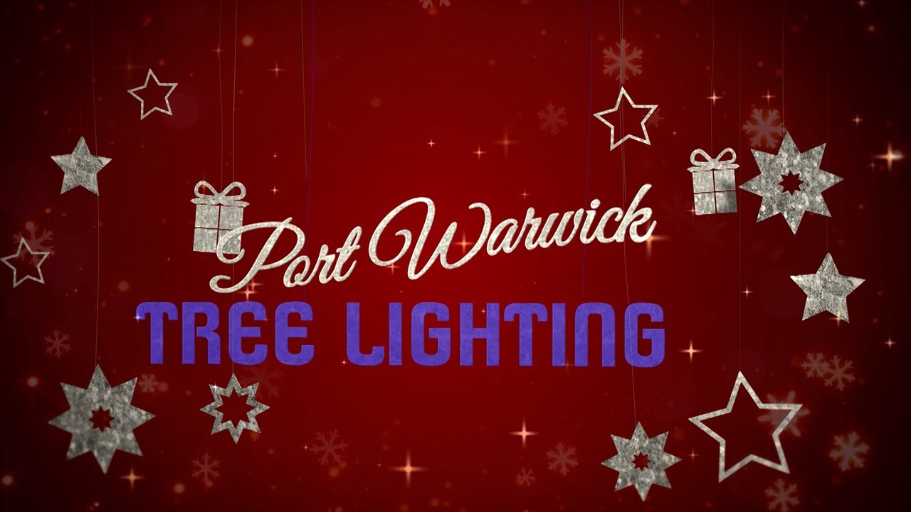 Port Warwick Newport News: Christmas Tree Lighting 2019 - YouTube