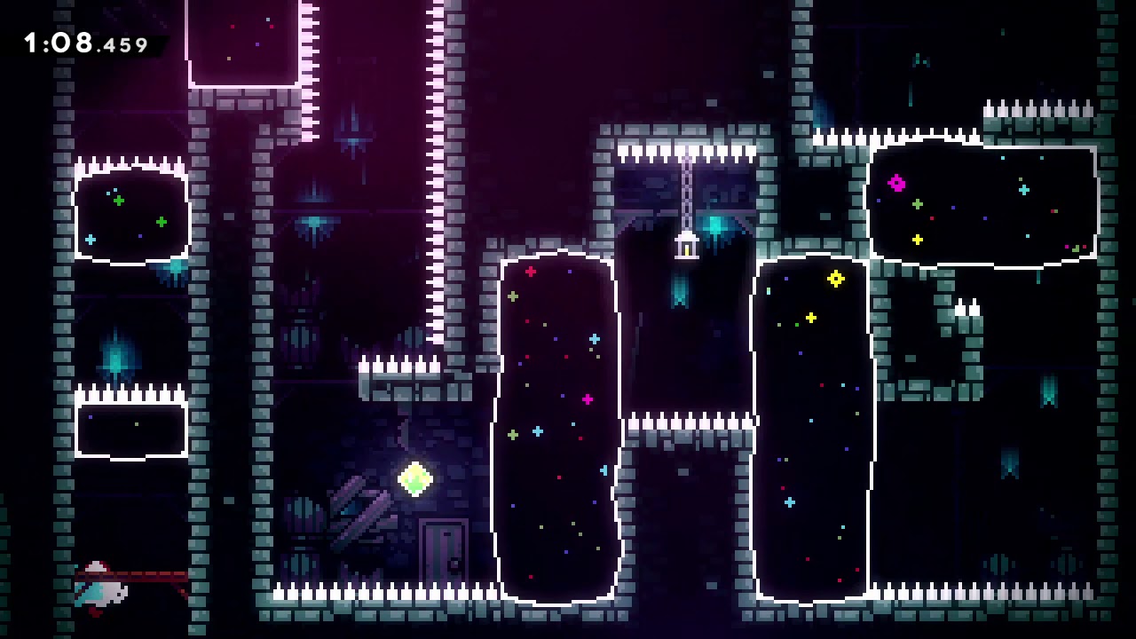 Celeste: Chapter 2 B-Side (IL) Speedrun in 1:53 (IGT) - YouTube