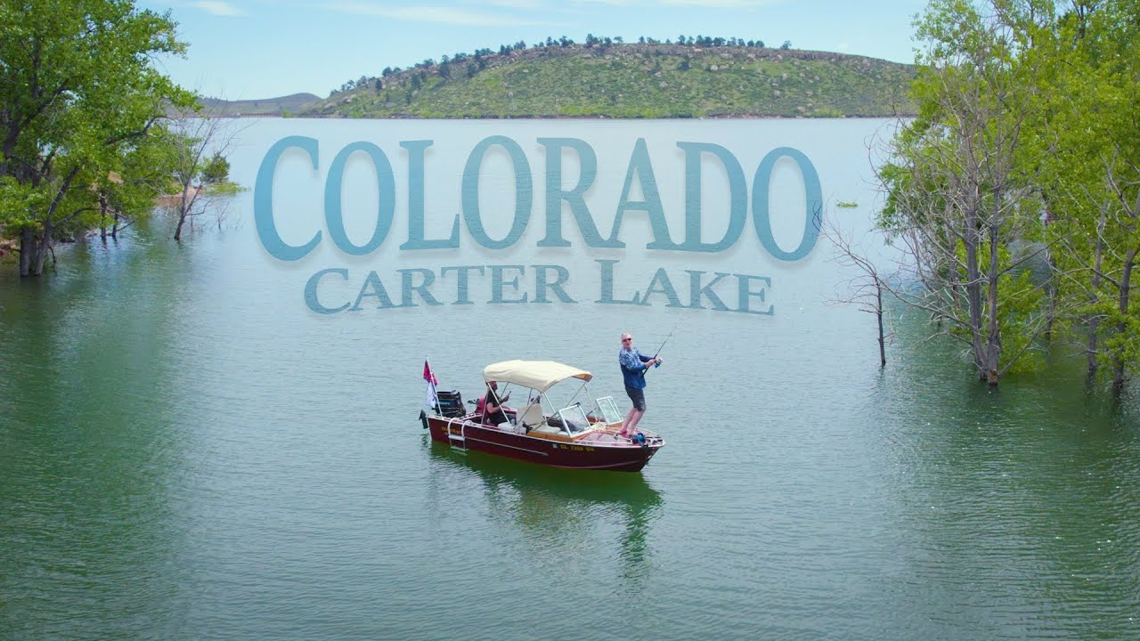 Boat Fishing in Colorado | Carter Lake - YouTube