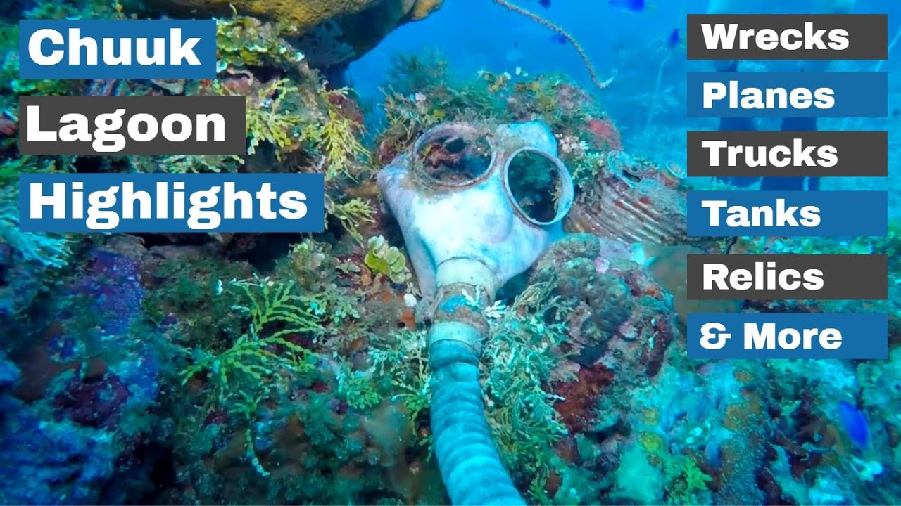 Highlights of Diving Chuuk Lagoon Japanese Fleet, Micronesia - YouTube