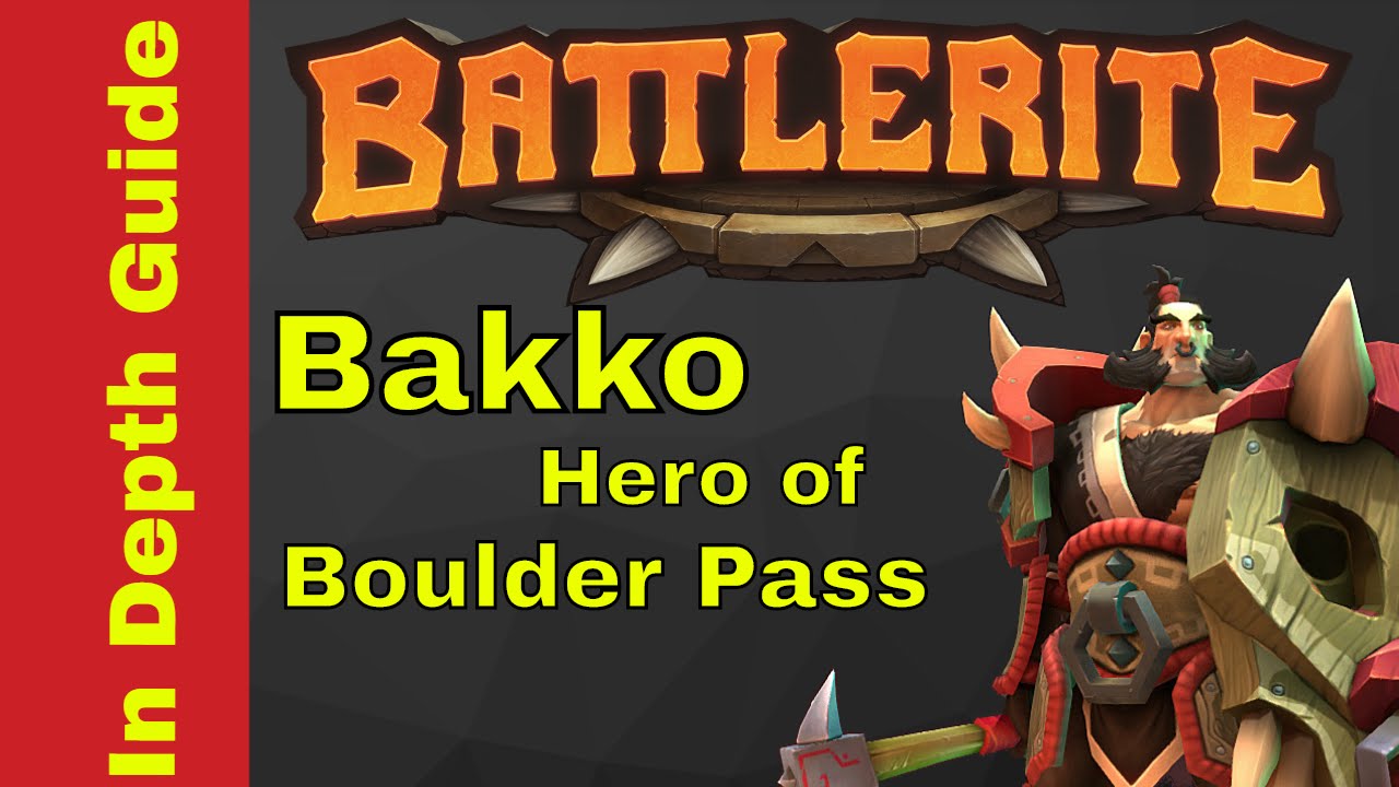 Battlerite Guide - Bakko - Tips and tricks - YouTube