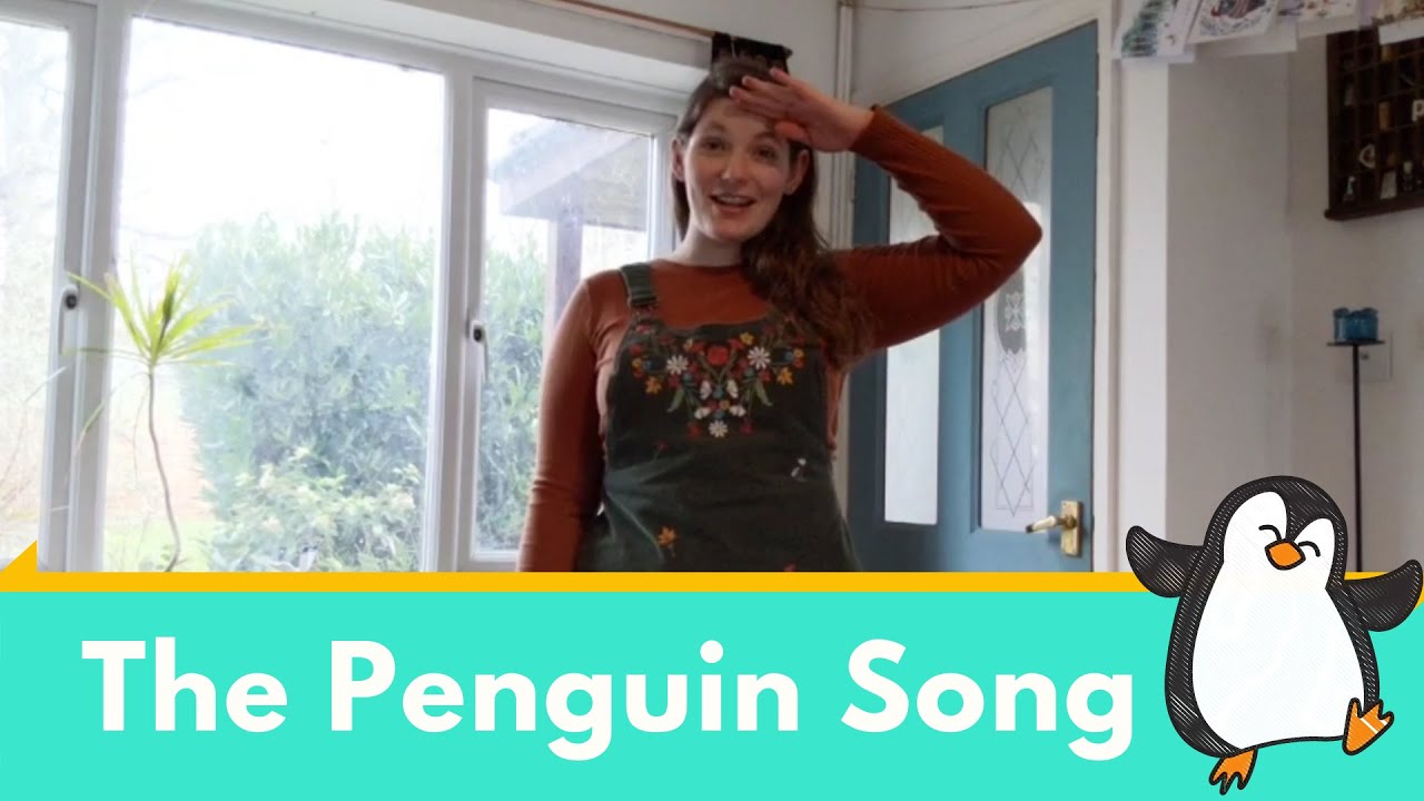 Learn The Penguin Song with me! 🐧 | Early Years & Primary game song ...
