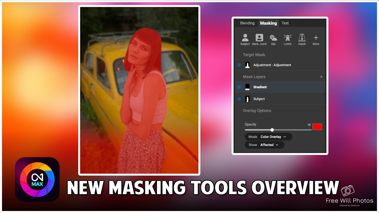How to Use ON1 Photo RAW 2026's AI Masks & New Mask Layers (Tutorial ...
