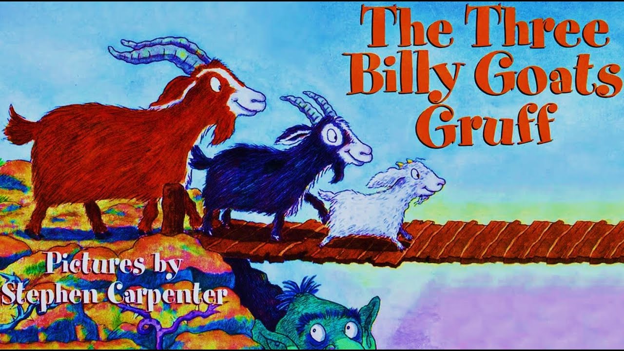 Children Picture book / The Three Billy Goats Gruff / Read Aloud Story ...