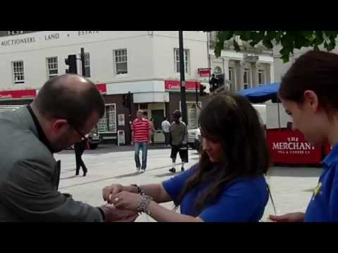 Getting chained up by 18 year old girls... all in the name of magic ...