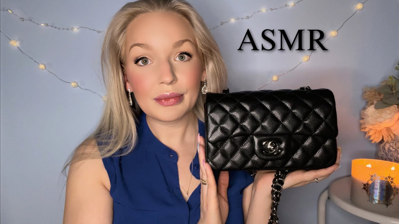 ASMR PACK MY NEW BAG WITH ME👜 - YouTube