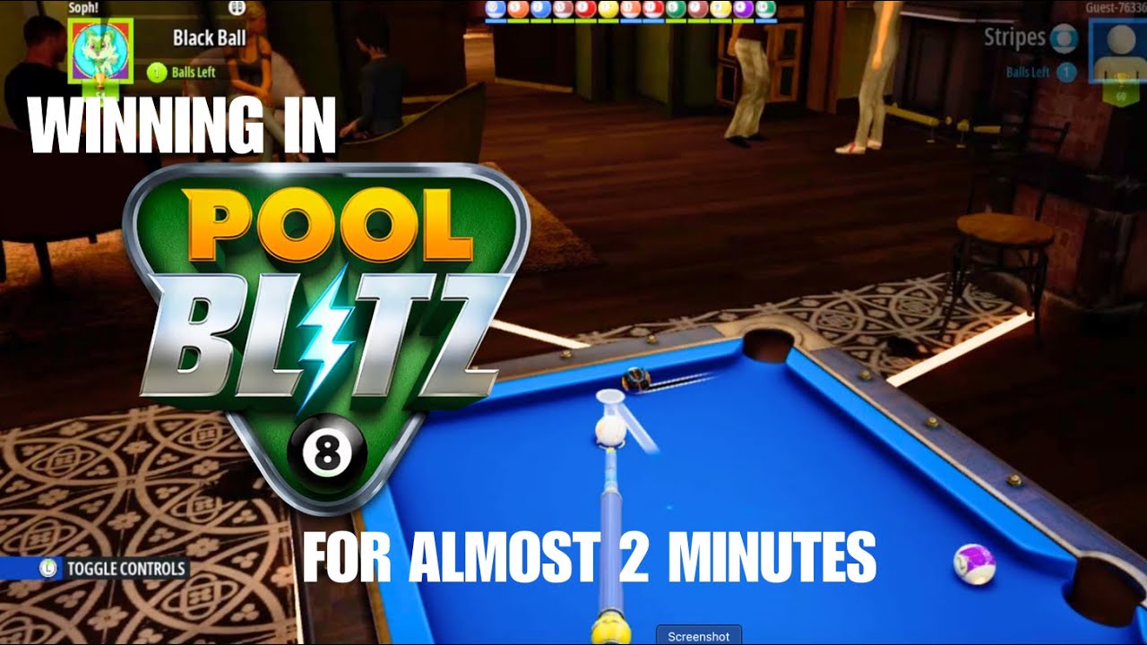 Almost 2 Minutes of Winning In Pool Blitz - YouTube