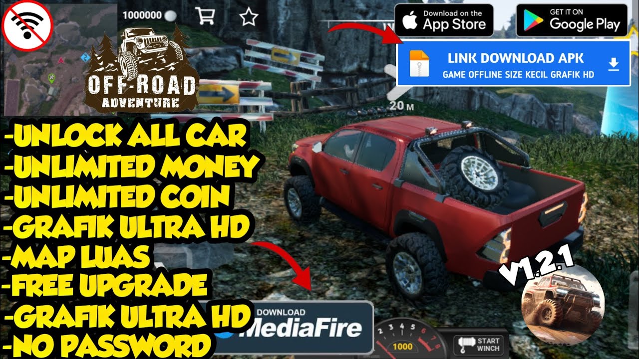 Download OFFROAD ADVENTURE MOD APK V 1.1.7 Terbaru 2022 Unlimited Money ...
