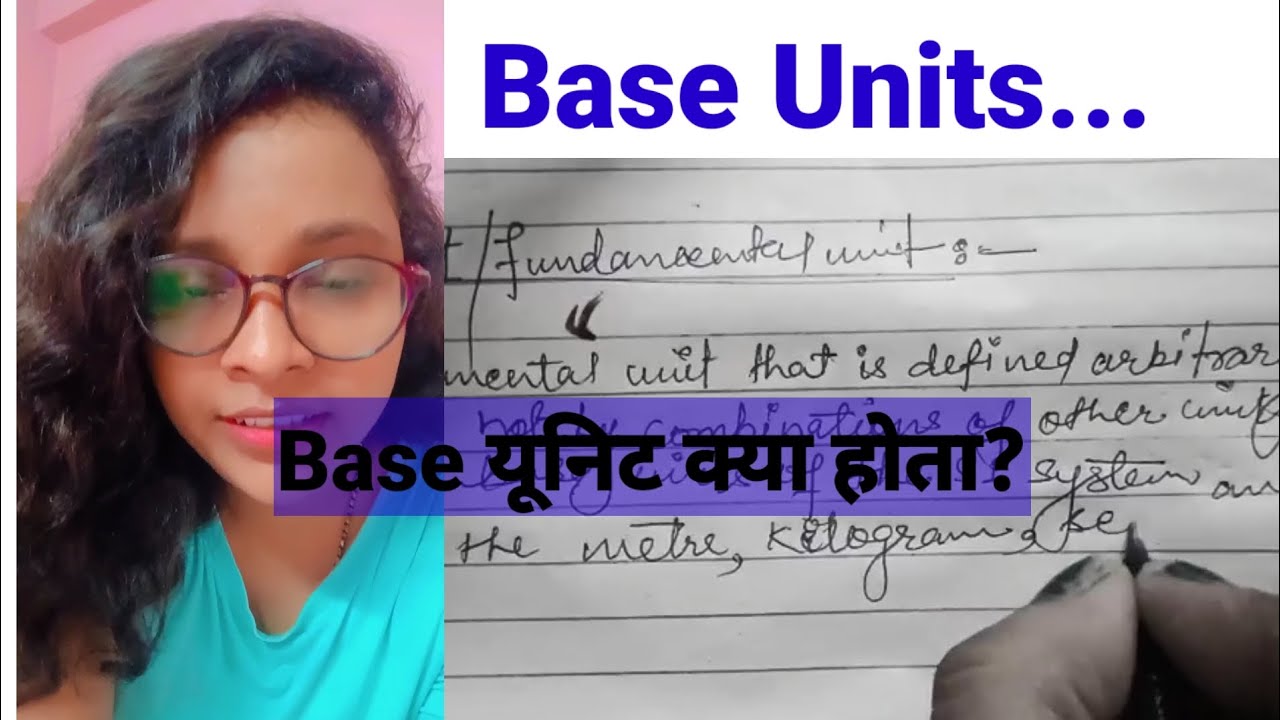 𝗪𝗵𝗮𝘁 𝗶𝘀 𝗕𝗮𝘀𝗲 𝗨𝗻𝗶𝘁??||Base units क्या होते हैं?||𝗘𝗮𝘀𝘆 𝗘𝘅𝗽𝗹𝗮𝗻𝗮𝘁𝗶𝗼𝗻𝘀... # ...