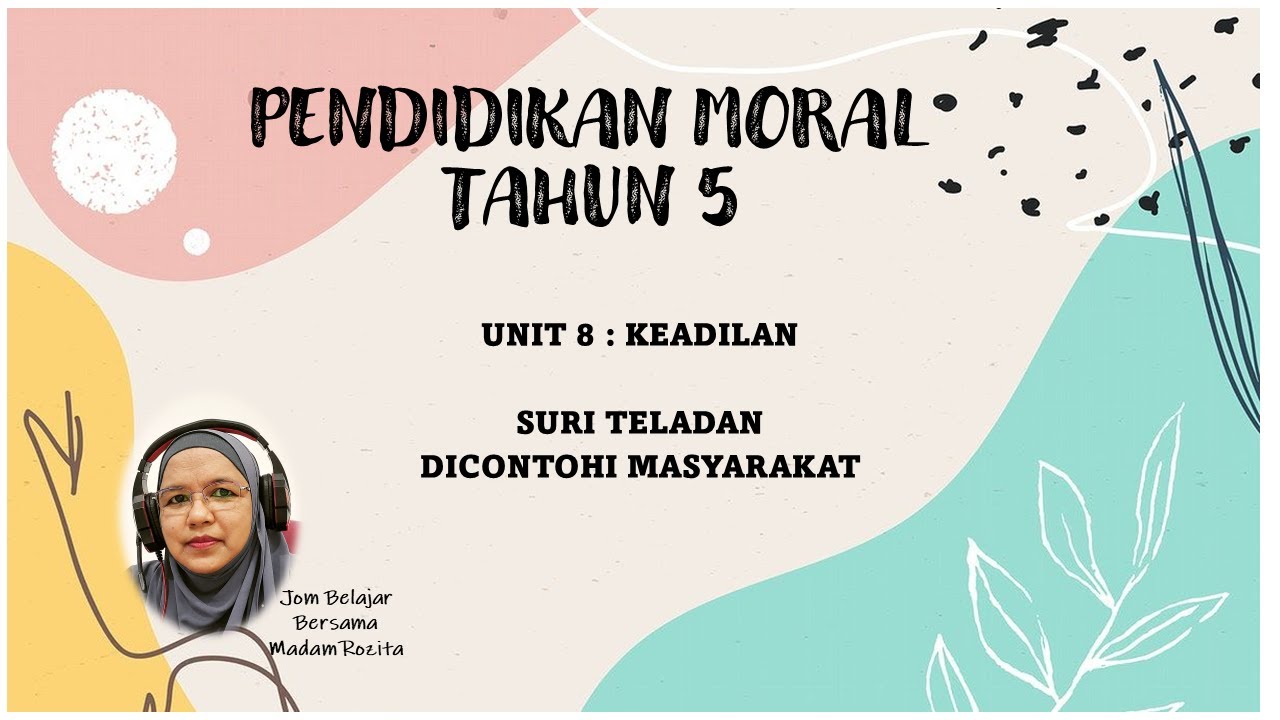 UNIT 8 SURI TELADAN DICONTOHI MASYARAKAT - YouTube