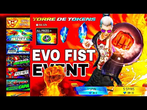 NEW EVO FIST SKIN FREE FIRE| FREE FIRE EVO FIST | FF NEW EVENT| FF NEW ...
