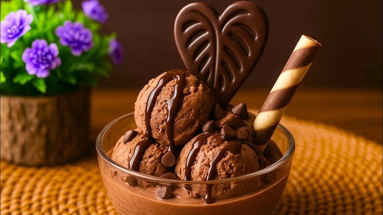 Buat Es Cream Coklat yang Sangat Gampang dan Pastinya Enak - YouTube