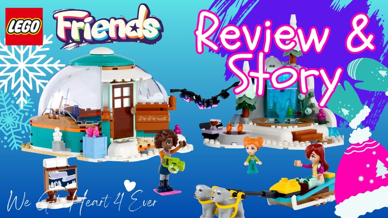 A Lego Igloo 🤯 Story & Review Lego friends igloo holiday adventure 2023 ...