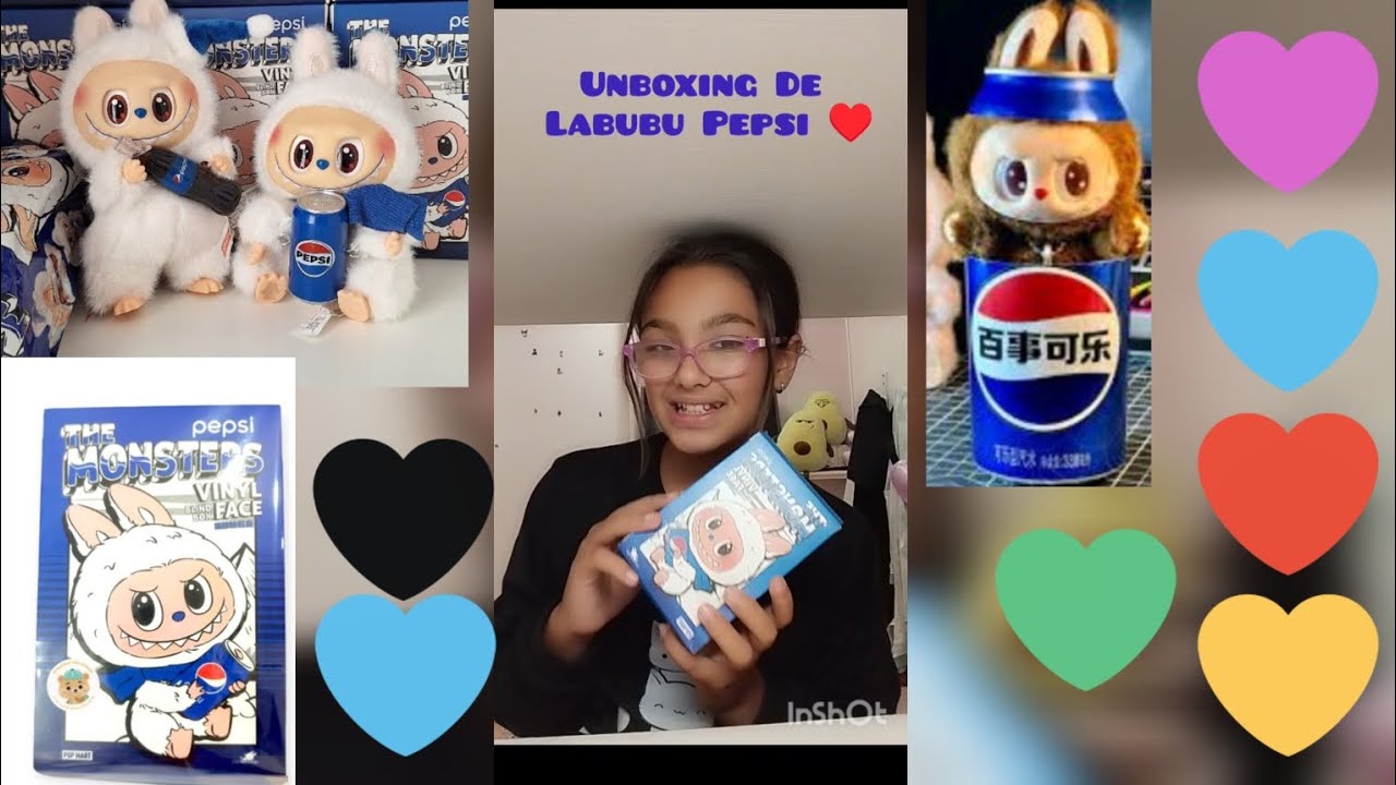 💙🩵Nuevo Unboxing Labubu Pepsi💙🩵 - YouTube