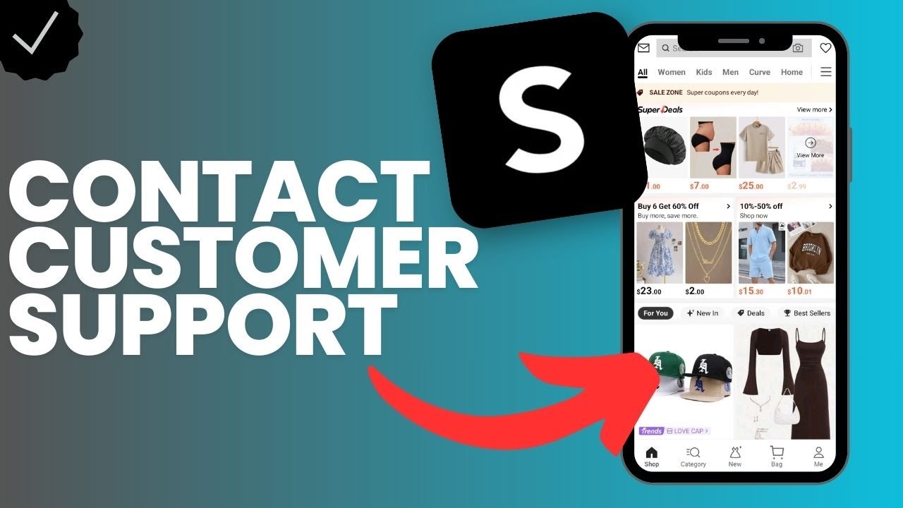 How to contact the customer support in Shein? - YouTube