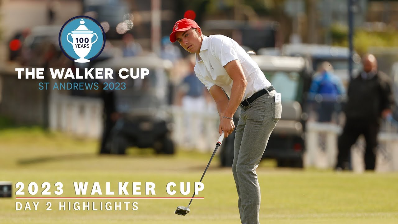 2023 Walker Cup Highlights: Day 2 at St. Andrews - YouTube