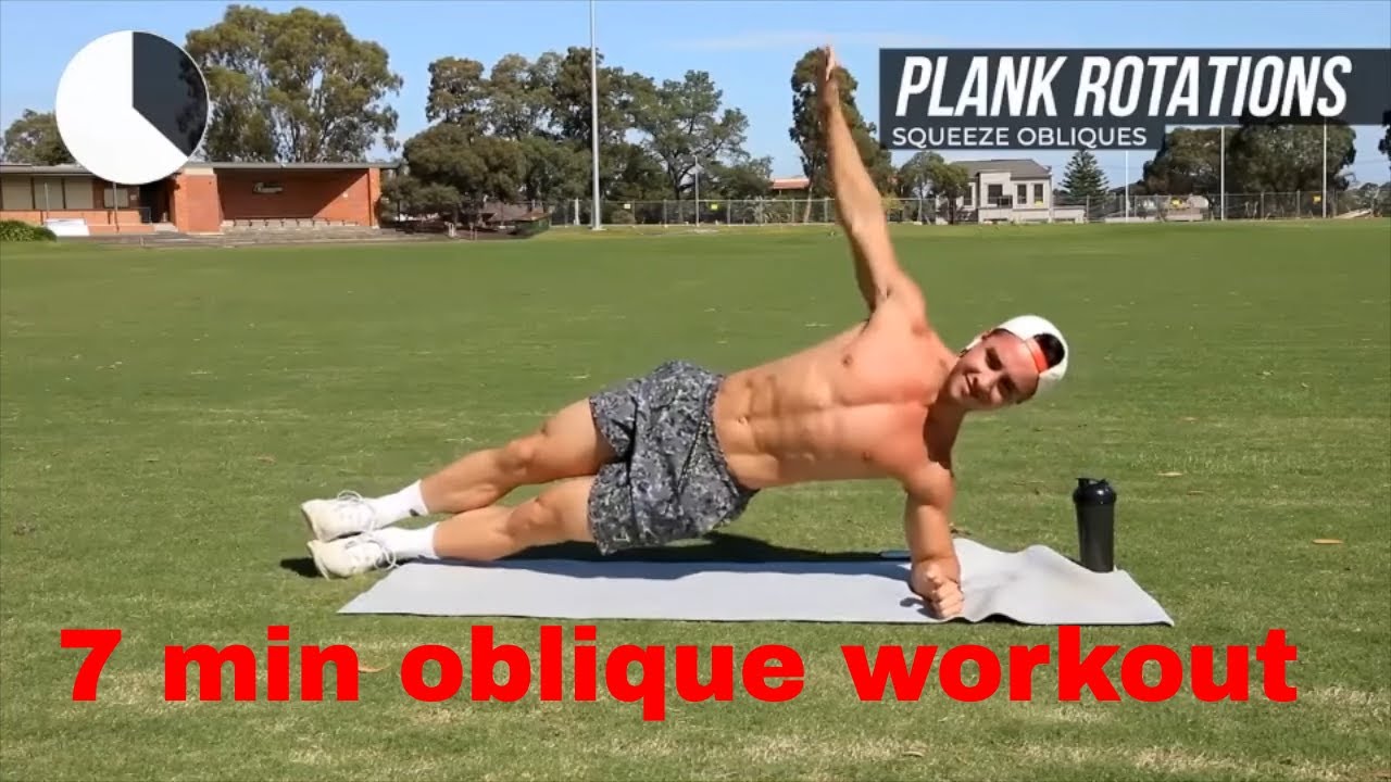 HOME WORKOUT || 7 MINS OBLIQUE WORKOUT || ABS WORKOUT - YouTube