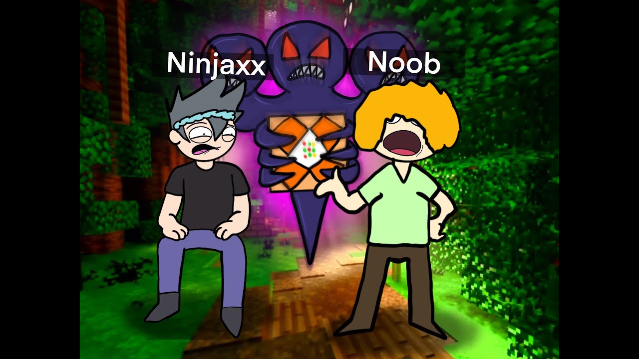 Ninjaxx et Nino le combat du Wither Storm | Short Animation - YouTube