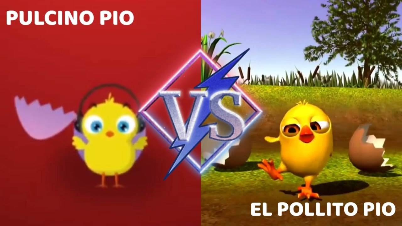 Pulcino Pio vs. El Pollito Pio | con Diferentes Efectos - YouTube