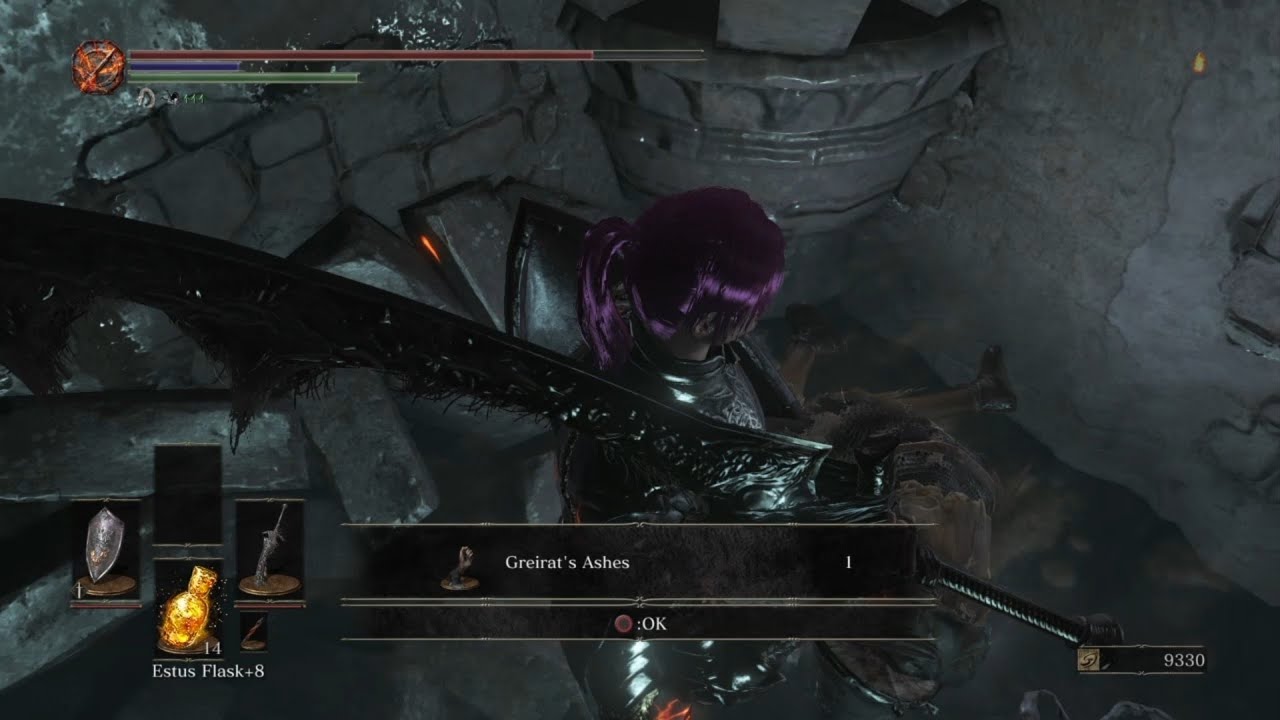 Dark Souls 3: Greirat Ashes Location - YouTube