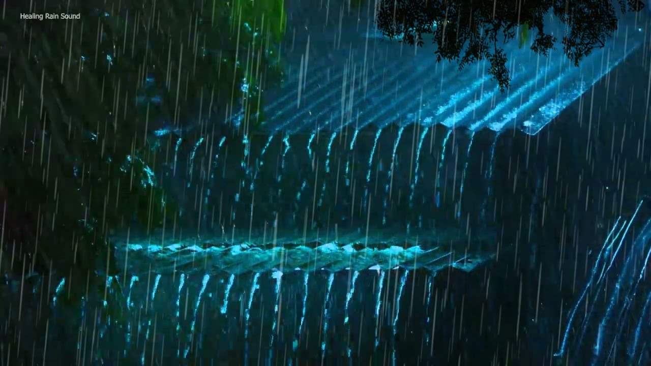 Heavy Rain And Wind Whistling By The Window | Relax With Nature Sounds ...