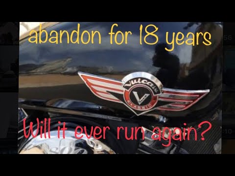 Kawasaki Vulcan 800 Classic VN800B sitting since 2005 , can we get it ...