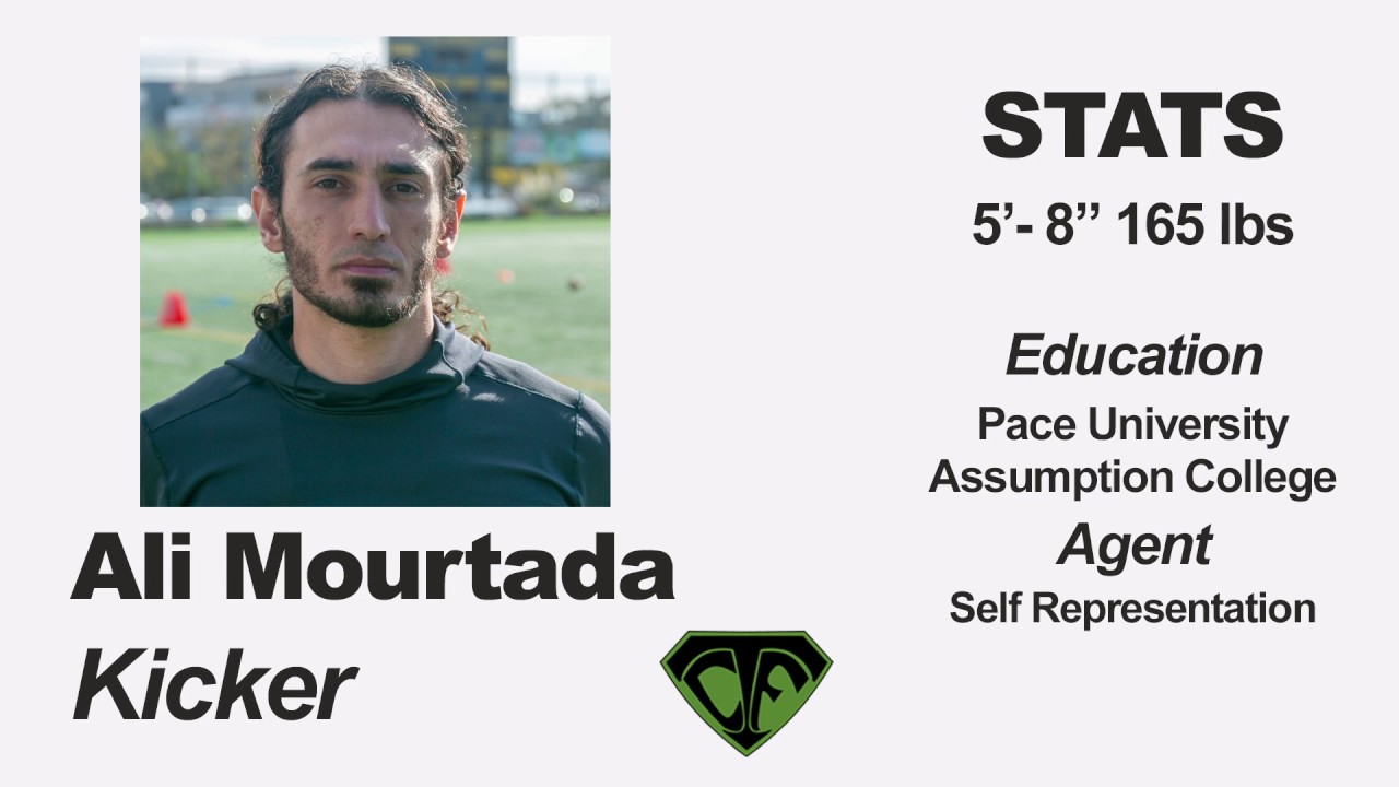 Carney Training Facility Presents Ali Mourtada – Kicker - YouTube