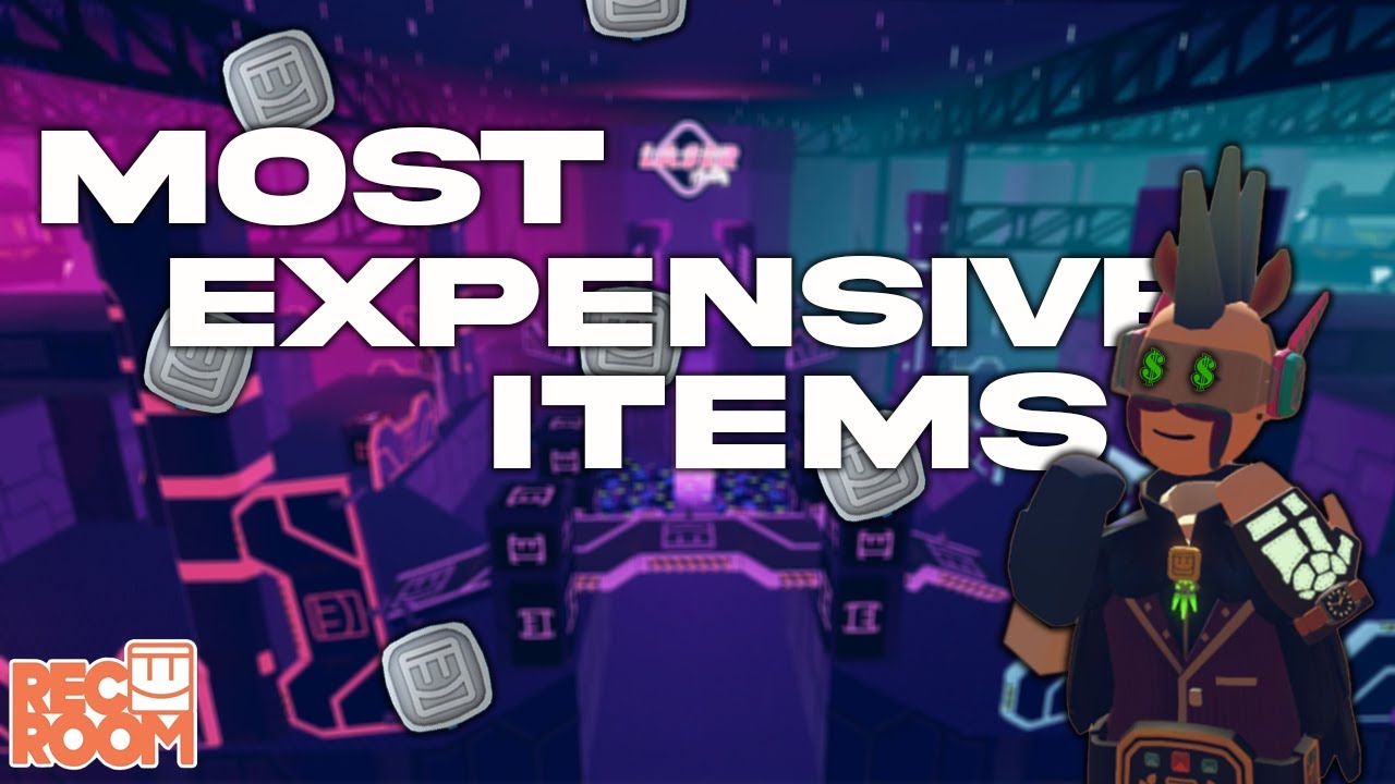 Recrooms most expensive items - YouTube