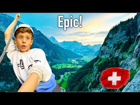 Straight up a Cliff! Best Via Ferrata in Switzerland | Engelberg ...