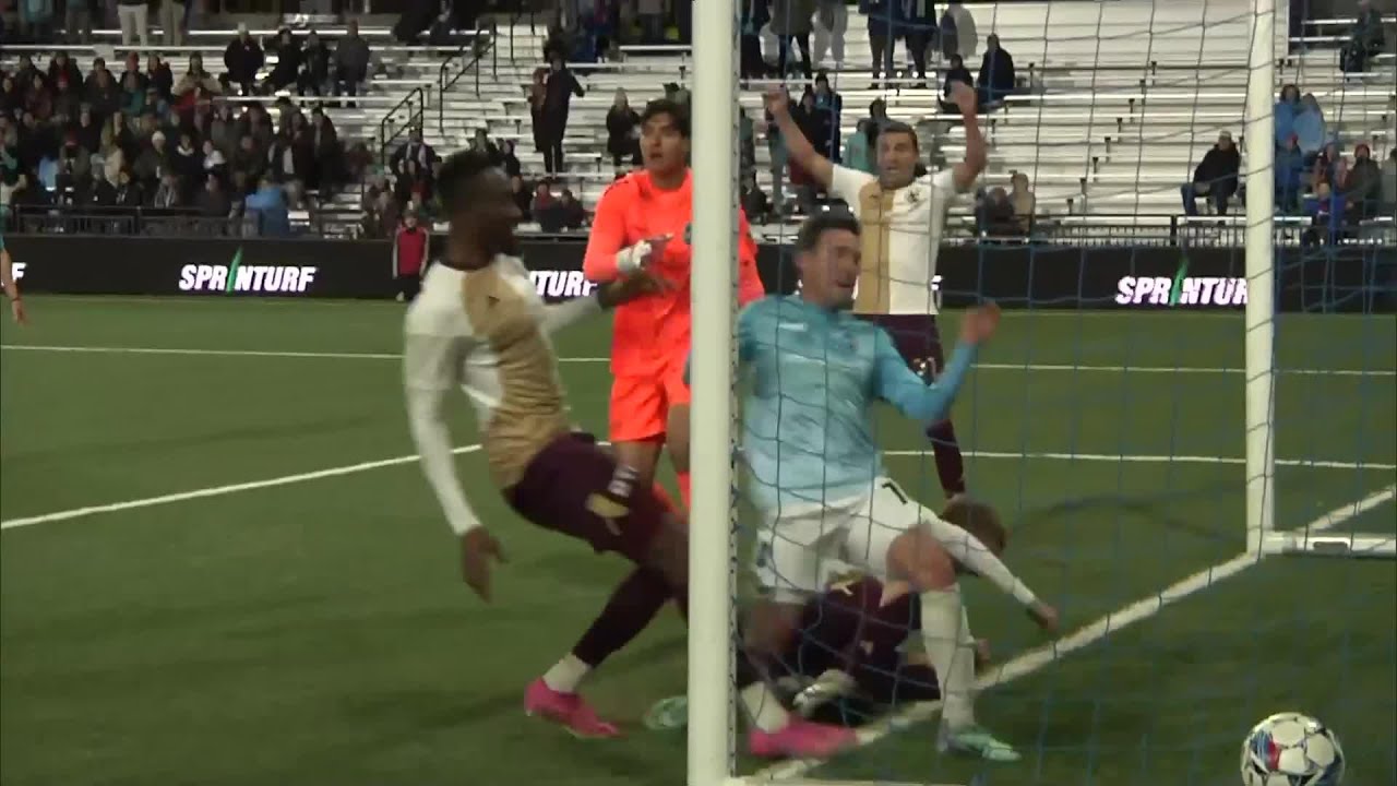 Connor Rutz with a Goal vs. Colorado Springs Switchbacks FC - YouTube