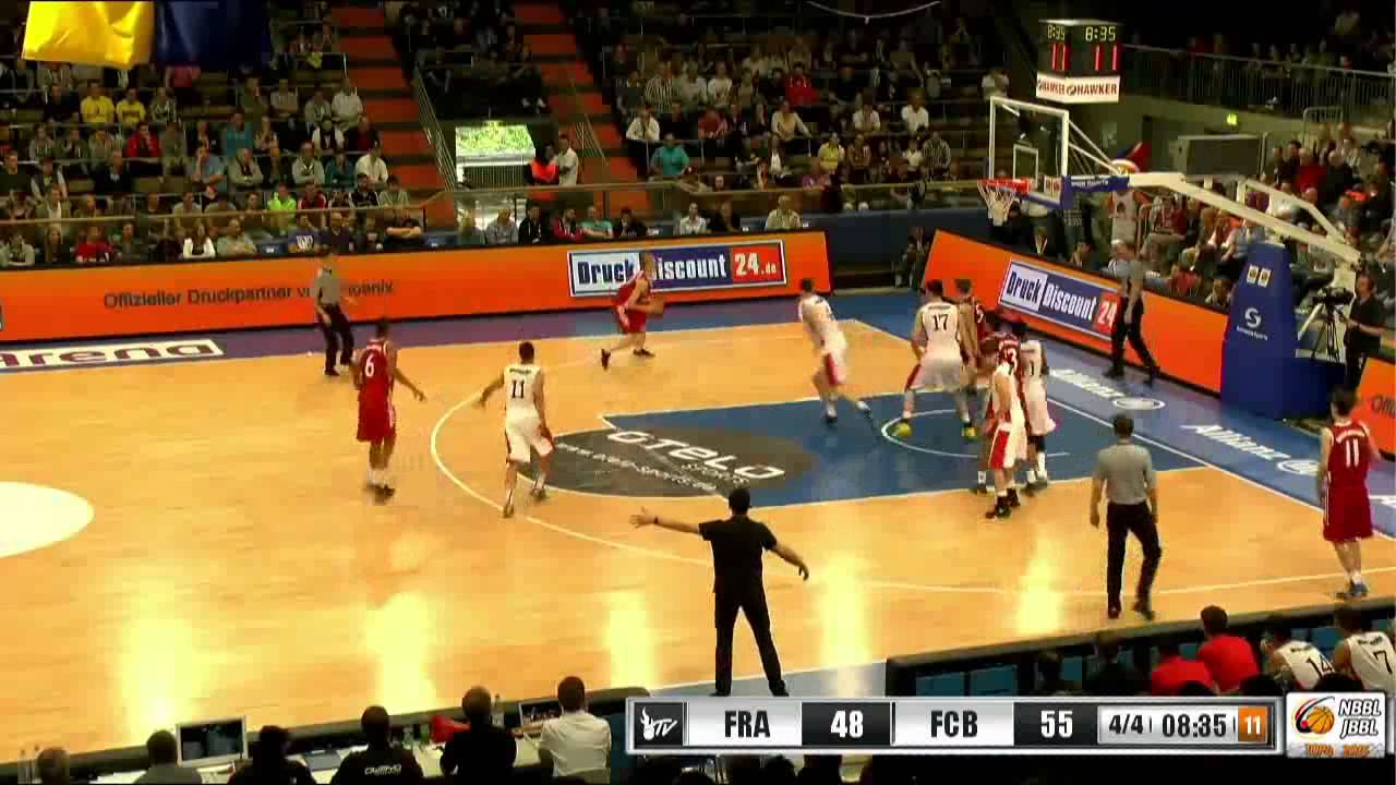 Richard Freudenberg - 24 PTS vs Frankfurt - NBBL Top 4 MVP - YouTube