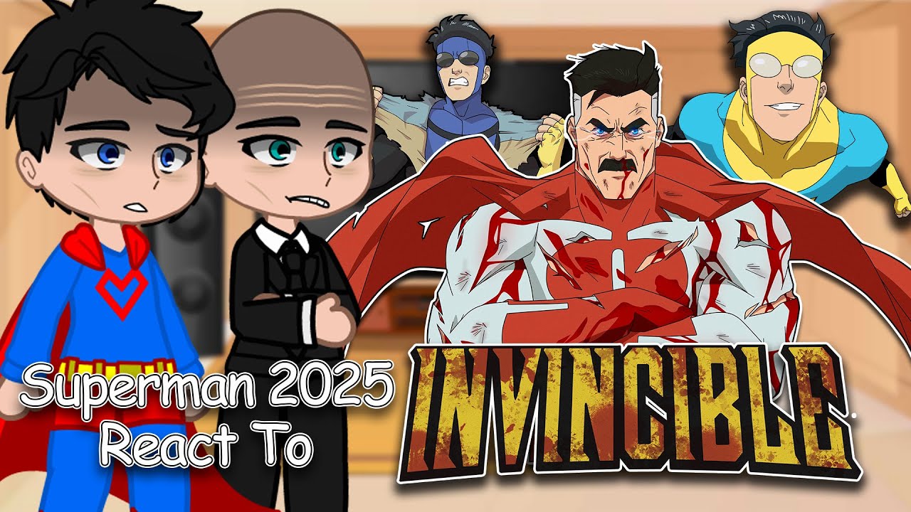 Superman Characters React To Invincible|| Invincible - Superman ...