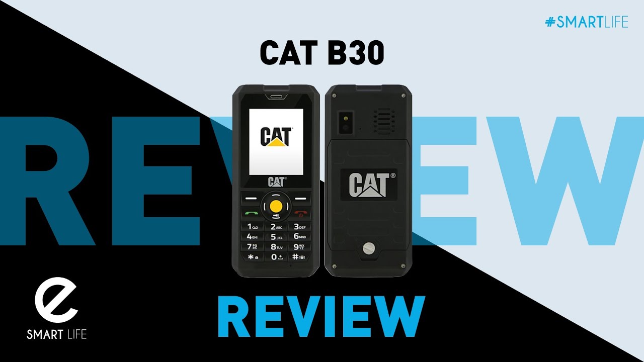 CAT B30 REVIEW - El más pequeño de la familia de CATERPILAR - YouTube