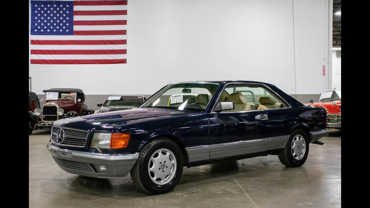 1984 Mercedes Benz 500 SEC For Sale - Walk Around (122k Miles) GR AUTO ...