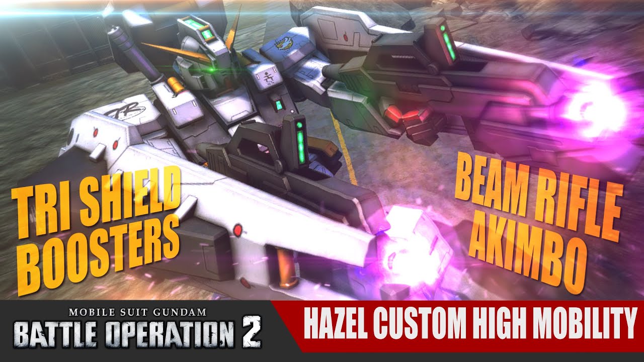 GBO2 - Hazel Custom [High Mobility Type] | Tri-Shield Boosters & Beam ...