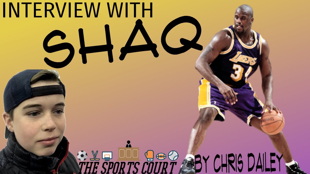 Interview with Shaquille O'Neal | From getting cut in HS to the NBA ...