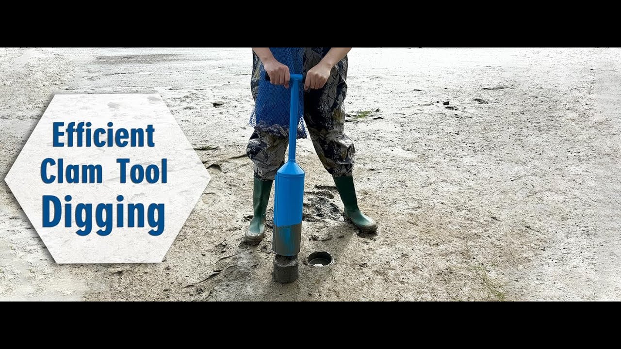 Palmyth Clam Gun with Clam Bag - YouTube