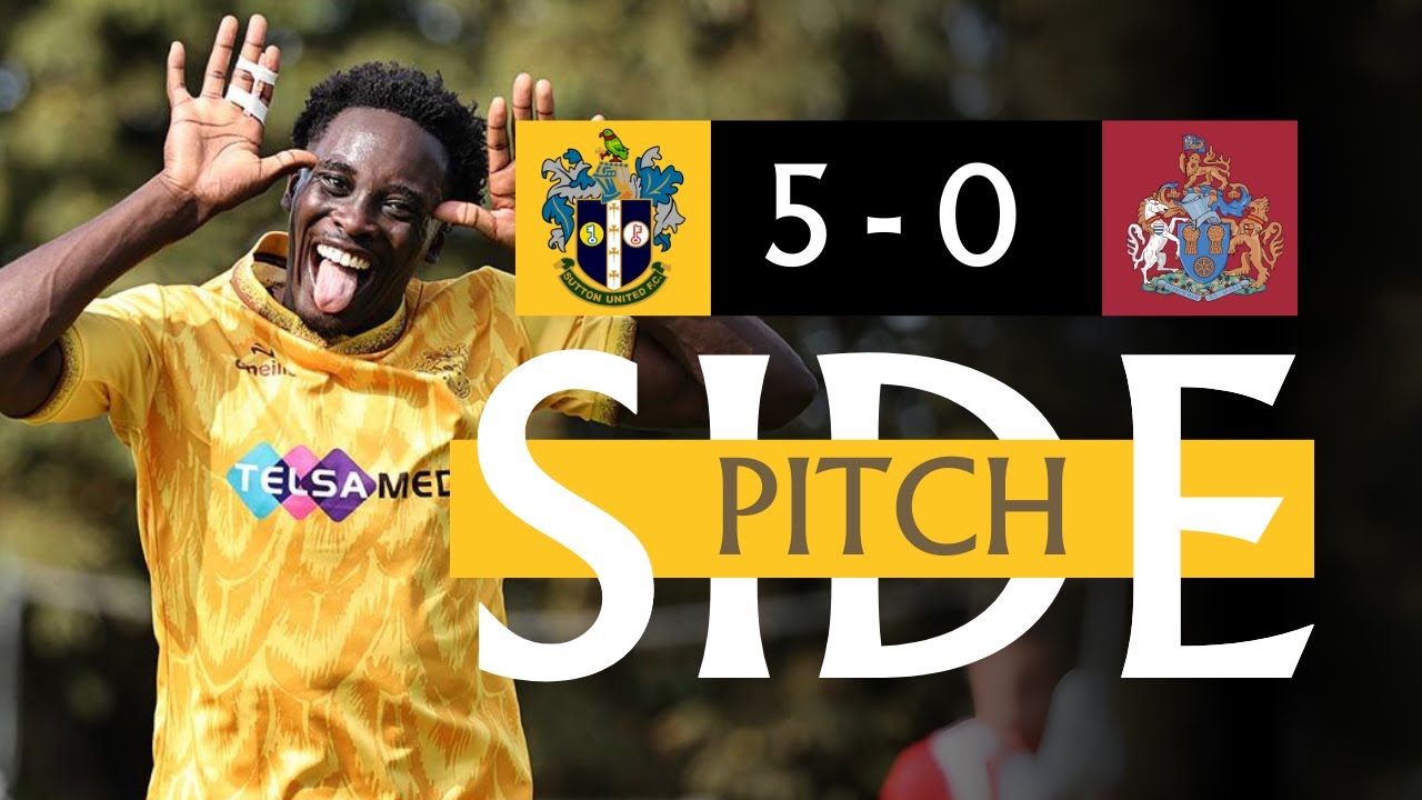 U’s Pitch Side View - Altrincham 19/08/24 VNL - YouTube