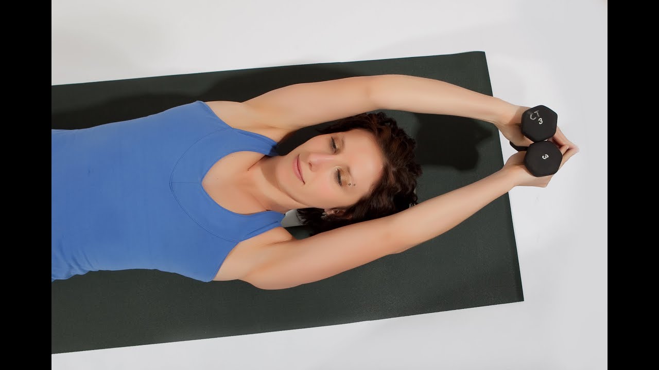 The Best Core Strength Fitness with Hand Weights - Hope Zvara - YouTube