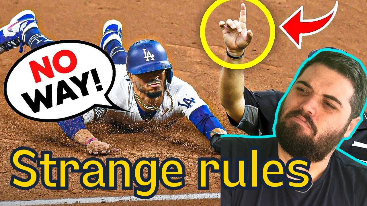 British Guy Reacts to Mind-Blowing Baseball Rules: You Won't Believe ...