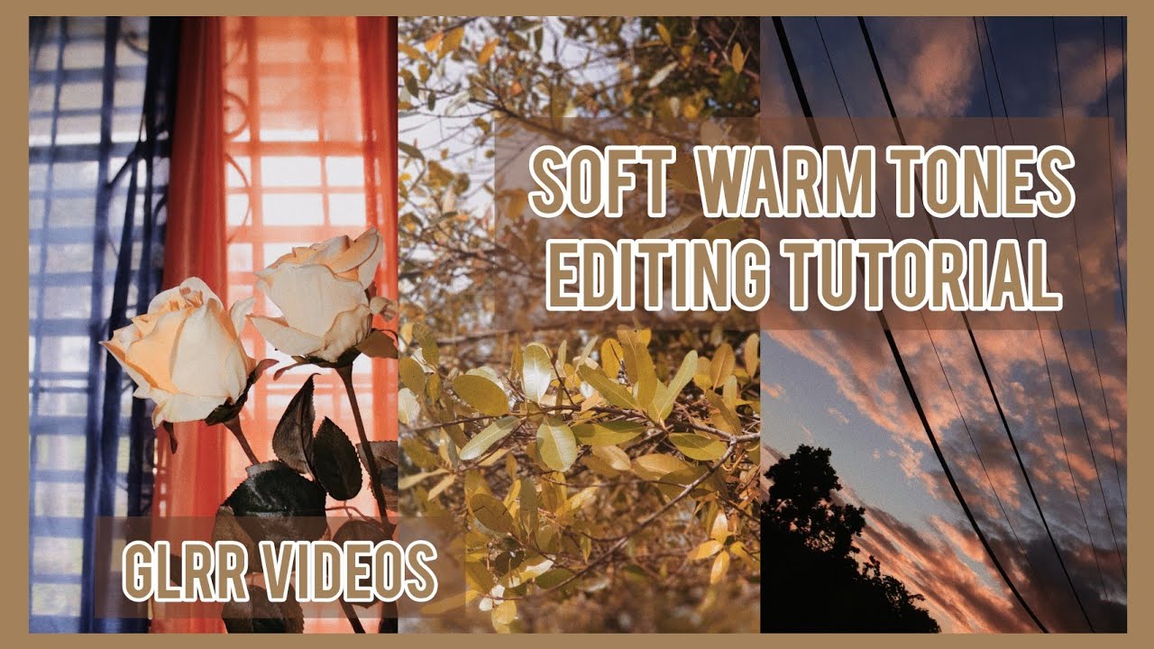 INSTAGRAM WARM TONES FEED EDITING TUTORIAL | DAY 1 OF 7 - YouTube