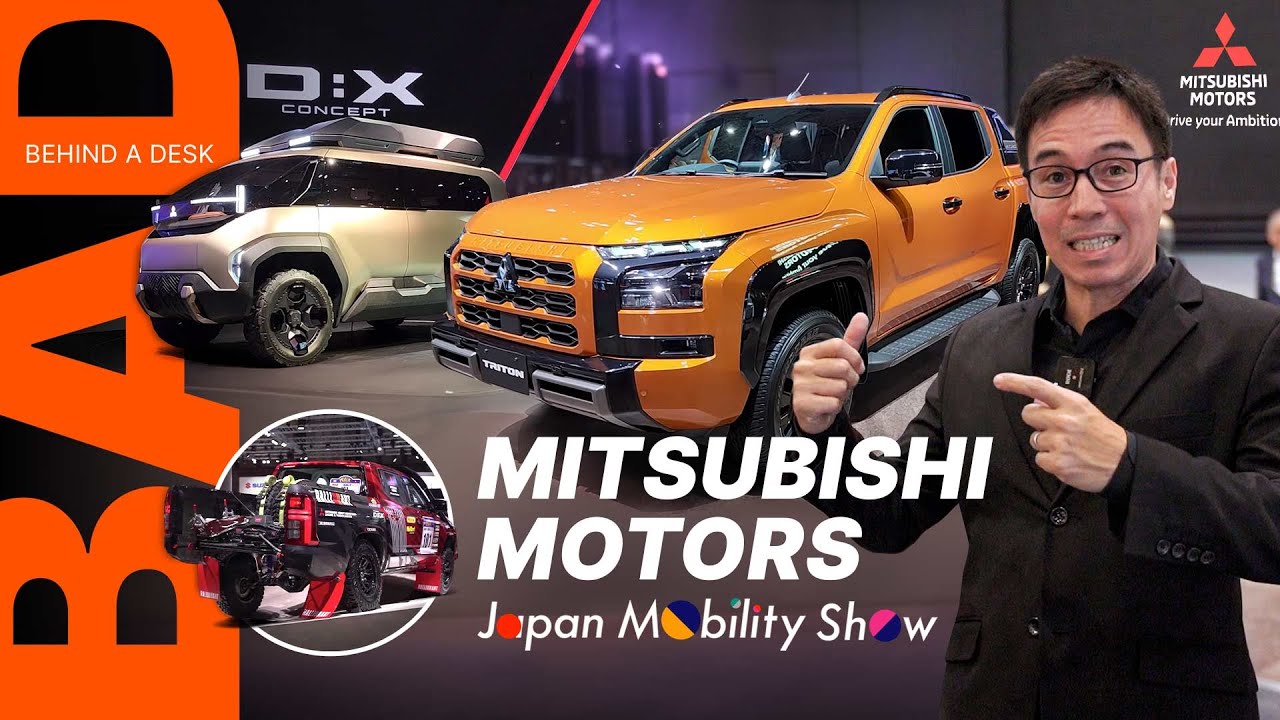Mitsubishi brings the spirit of adventure to the 2023 Japan Mobility ...