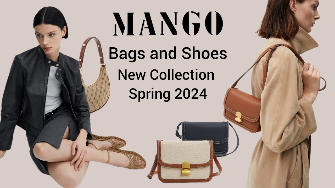 Mango NEW Shoes & Bags' Collection. WINTER SPRING 2024.(4K).Mango Haul ...