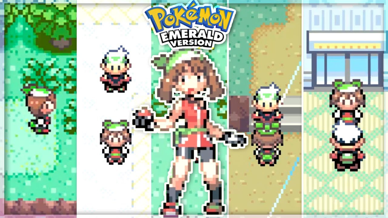 Pokémon Emerald - All Rival May Battles - YouTube